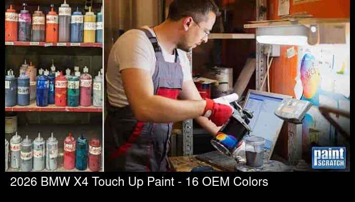 2026 BMW X4 Touch Up Paint - 16 OEM Colors for X4 Paint Repairs ...