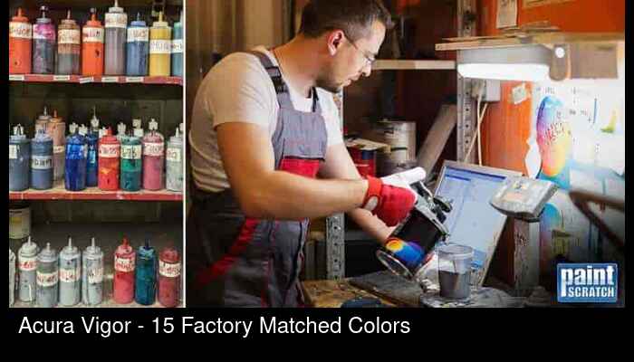 Acura Vigor Touch Up Paint - 15 Factory-Matched Colors for Your Acura ...
