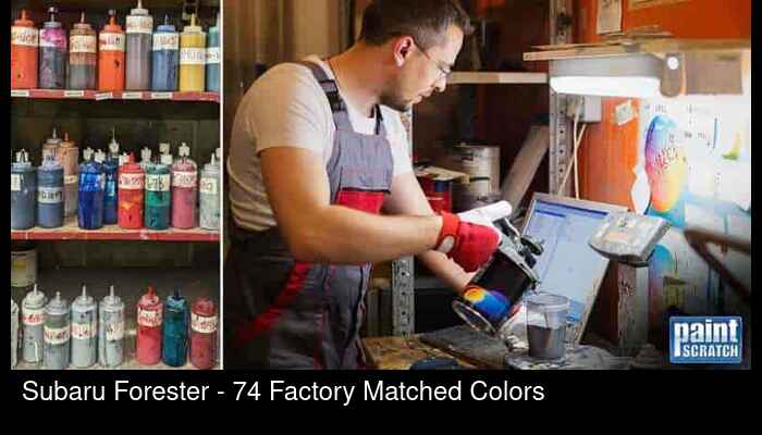 Subaru Forester Touch Up Paint - 74 Factory-Matched Colors for Your ...